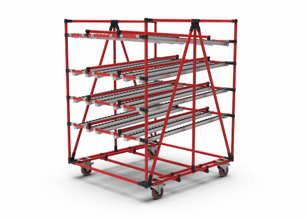 Lean systems FIFO racks - CREFORM Technik GmbH