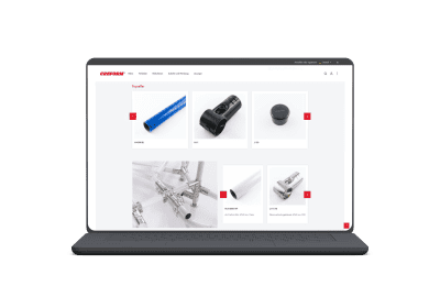 Pipe connector system and connector - CREFORM Technik GmbH