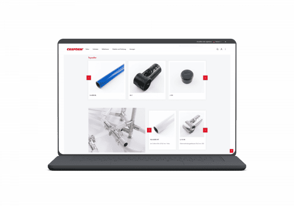 Pipe connector system and connector - CREFORM Technik GmbH